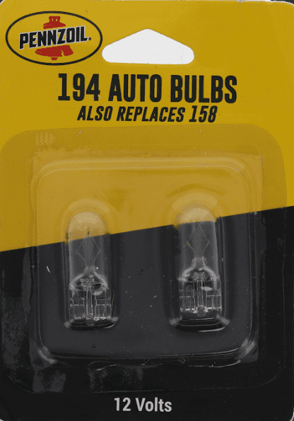 Auto Bulbs 194 2Pk - 1 count only - Walmart.com