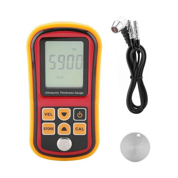 Auto Calibration Digital Thickness Tester Low Battery Thickness Gauge ...