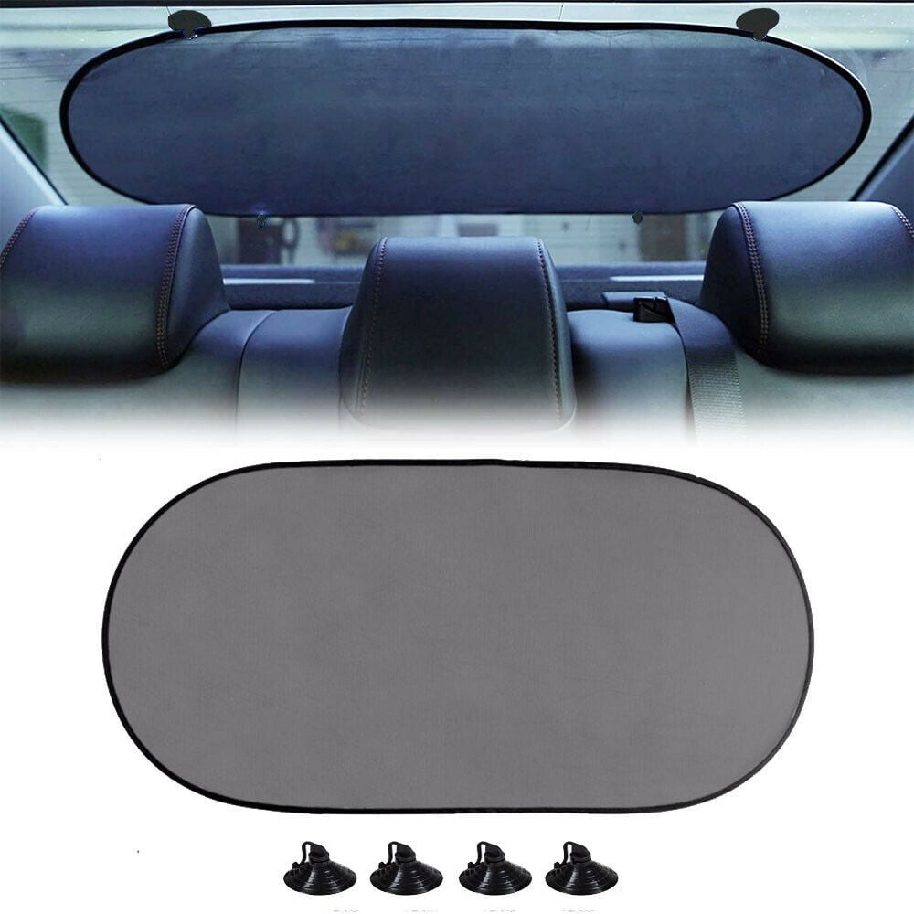 Auto Car Back Rear Casement Mesh Sun Shade Visor Screen Cover UV ...