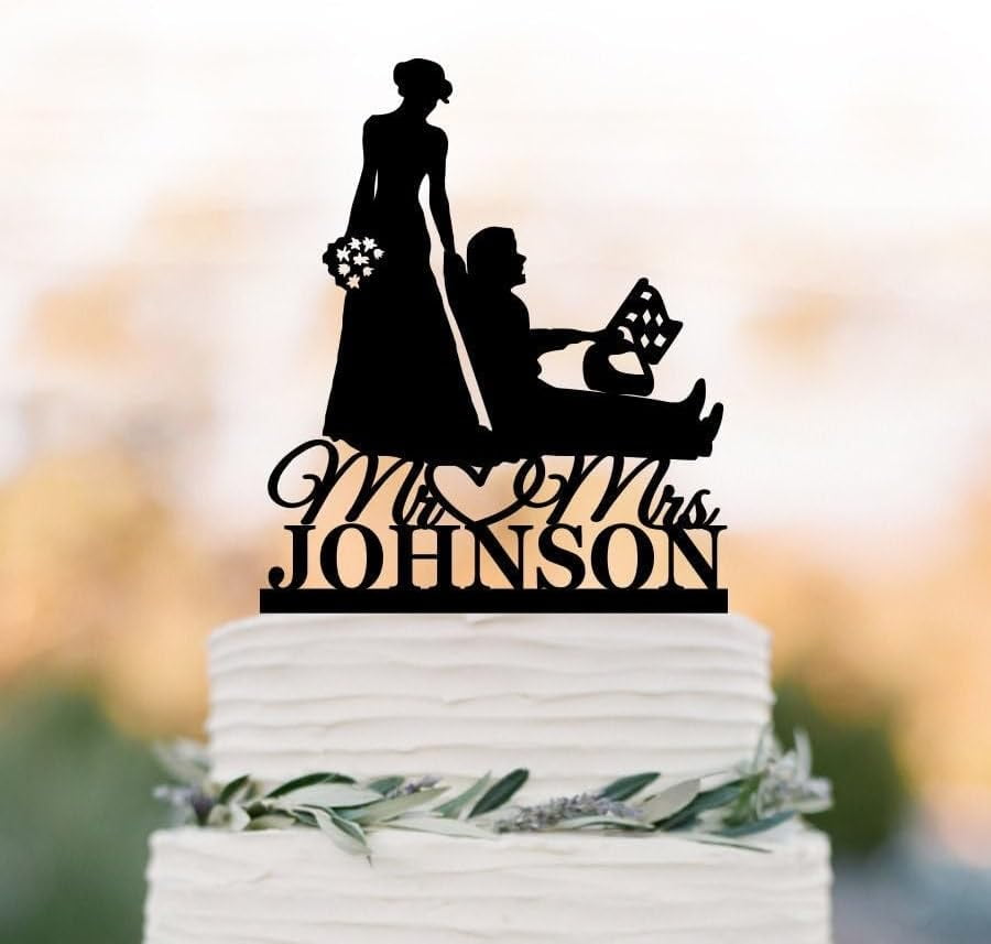 Auto Car Racing Cake Topper,Checkered Flag Cake Toppers,race Sport Cake ...