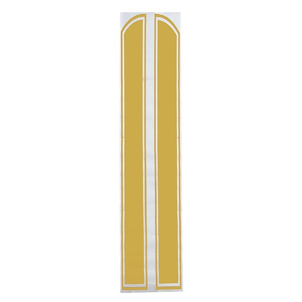 Auto Car Racing Rally Dual Stripes Hood Side Roof Tail Stickers Decals ...