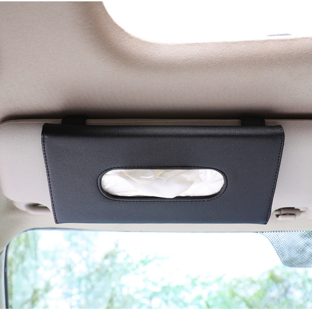 Auto Car Suv Sun Visor Interior Tissue Box Paper Towel Case Napkin Clip ...