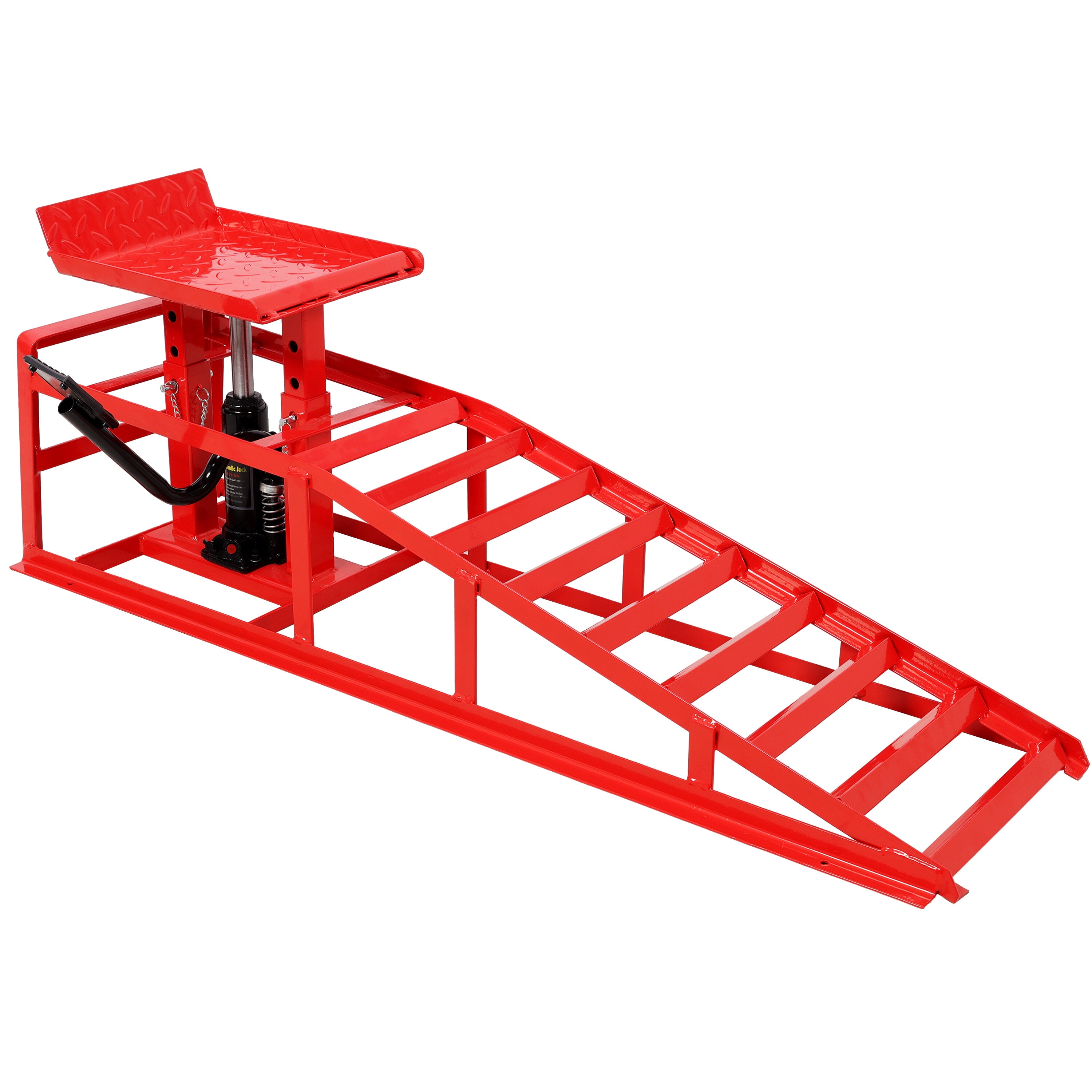 Auto Car Truck Service Ramps Lifts with Pedal, Garage Car Lift ...