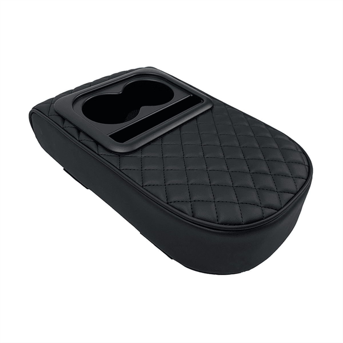 Auto Center Console Armrest Pillow, Memory Foam Car Cushion with Cup ...