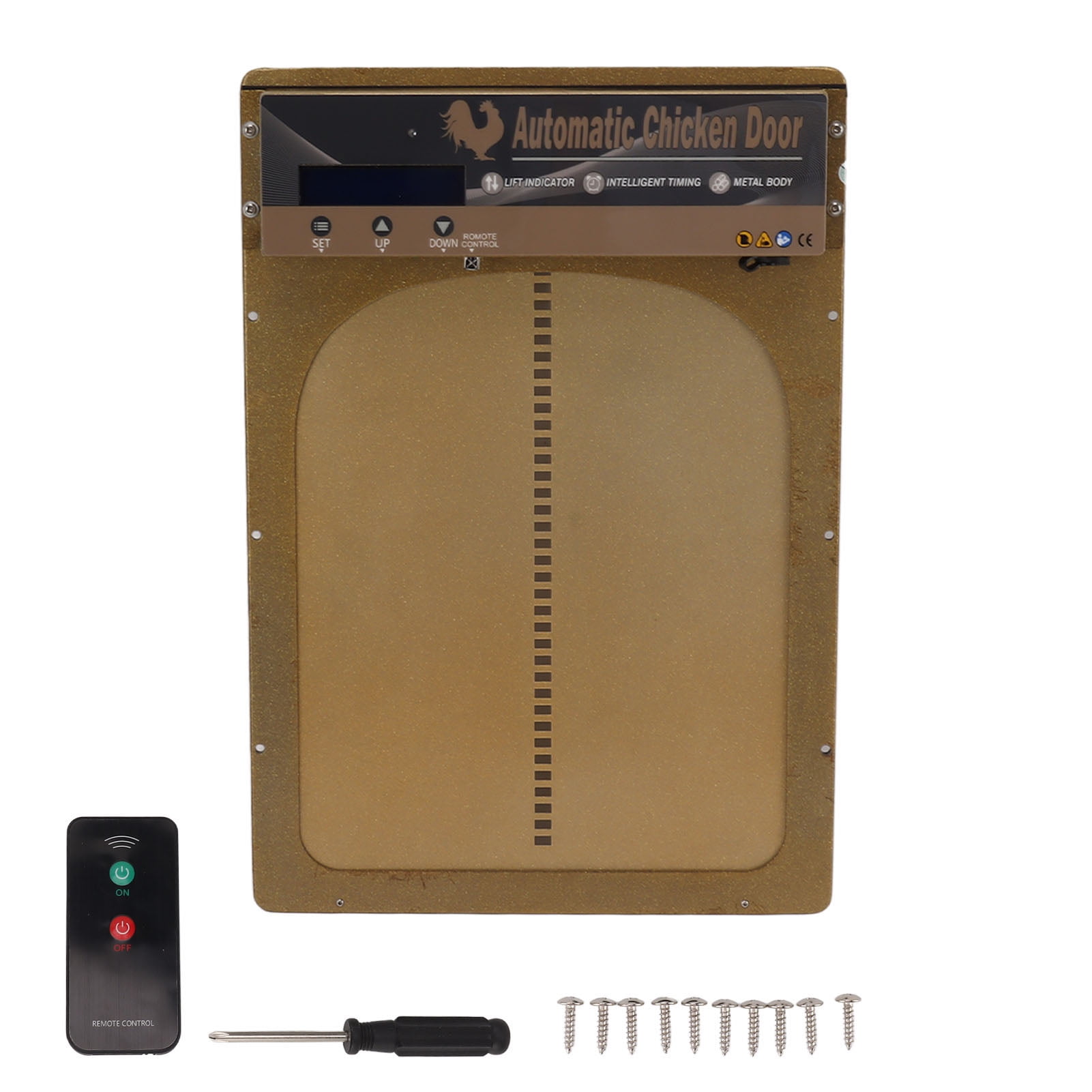 Auto Chicken Coop Door Light Sensing Timing Remote Control 16m ...