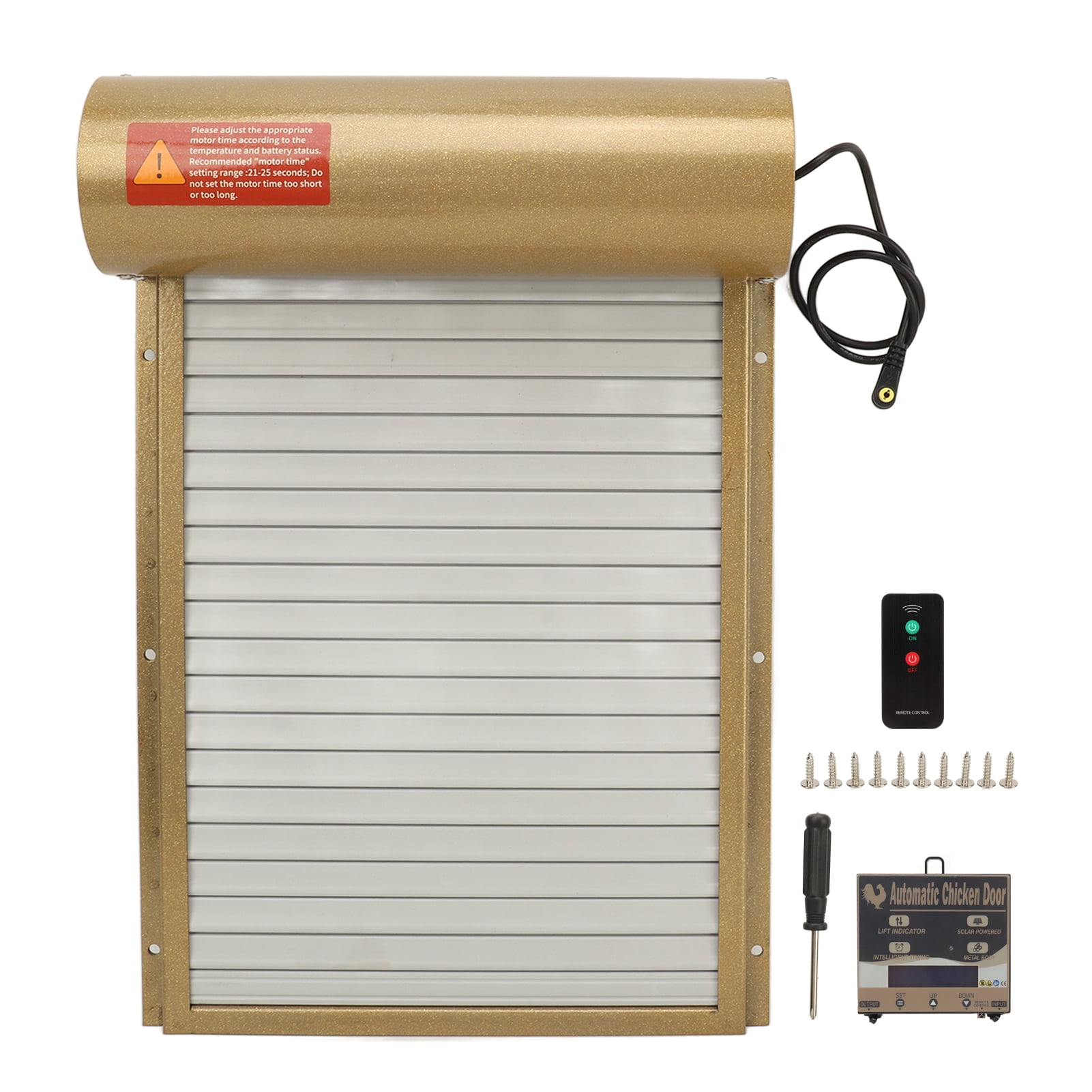 Auto Chicken Door Opener, Battery Powered, Easy Install, Protect ...