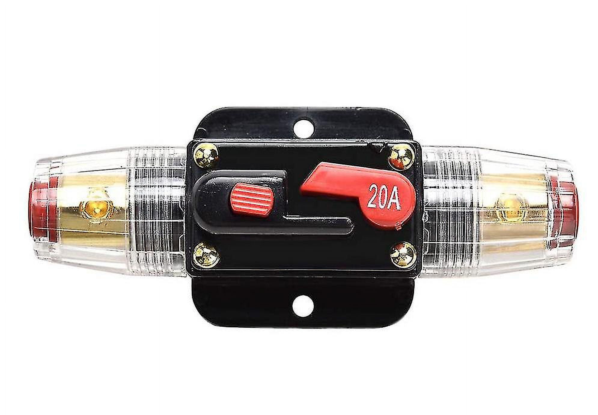 Auto Circuit Breaker Reset Fuse Inverter Fuse Holder Inline Fuse Block ...