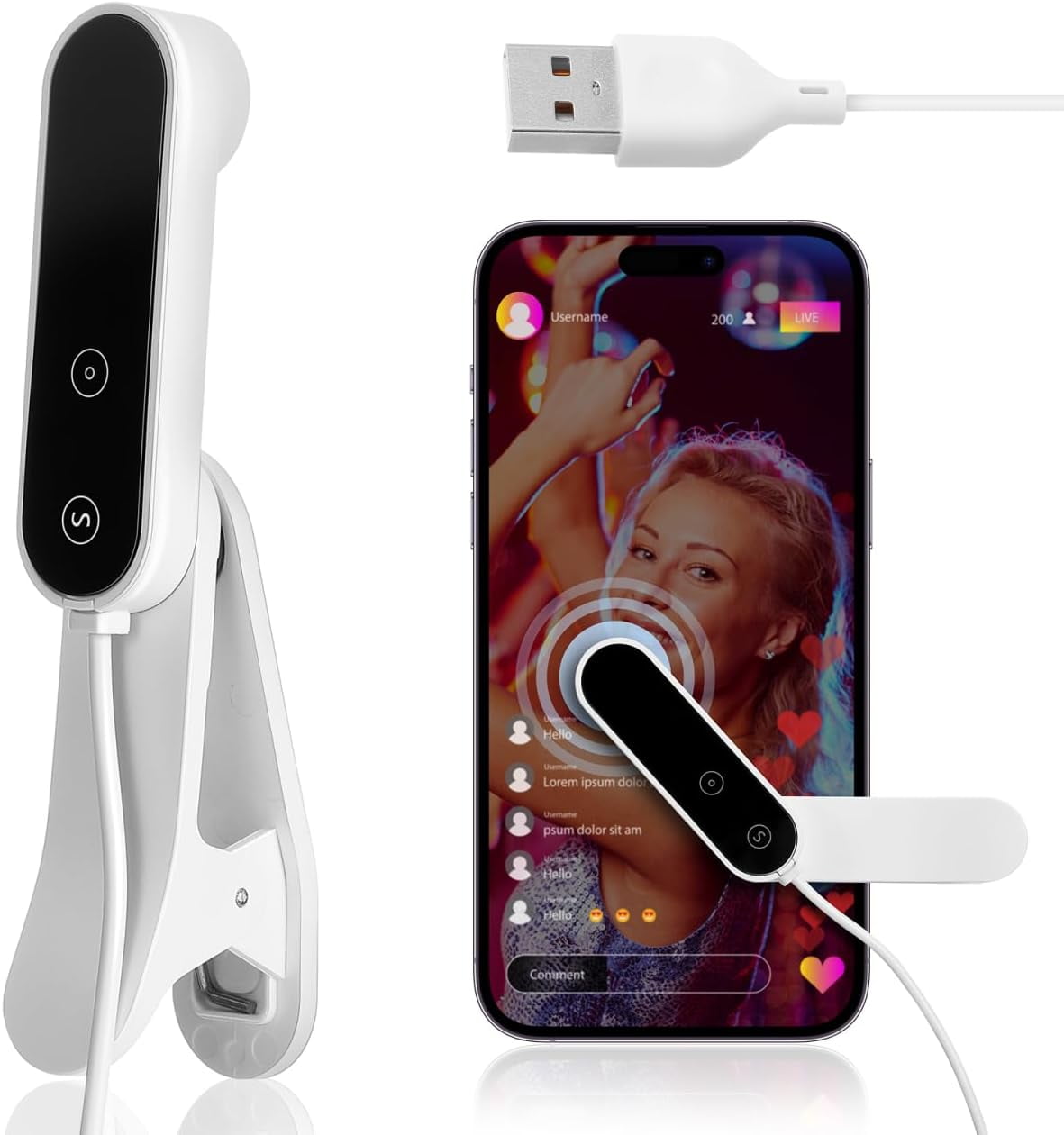 Auto Clicker for Phone USB Screen Tapping Device with Adjustable Speed ...