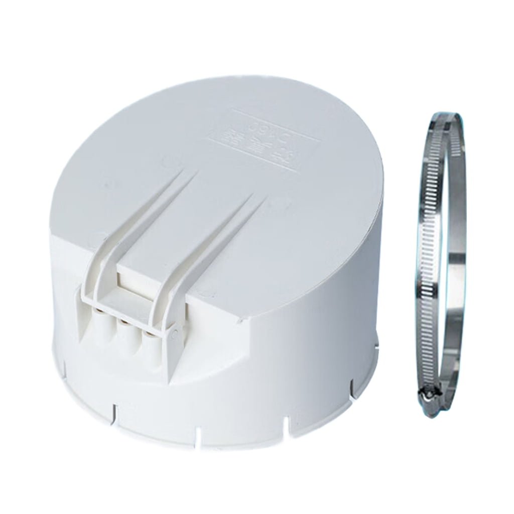 PVC Drainage Pipe Floor Drains with Clamps Auto Closing Displacement ...