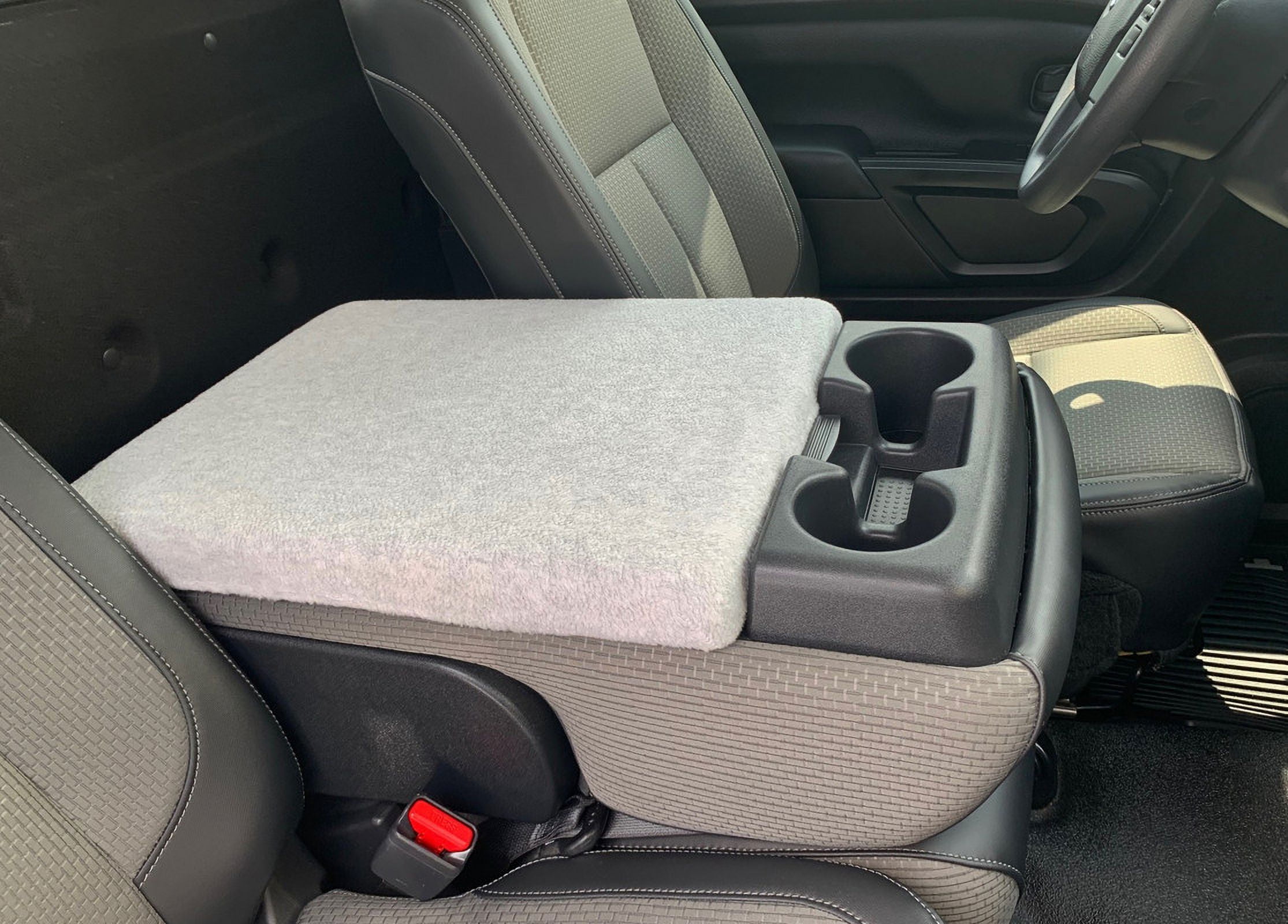 Auto Console Covers- Fits the Nissan Titan 2010-2024 (with 40/20/40 6 passenger seating) Center ...