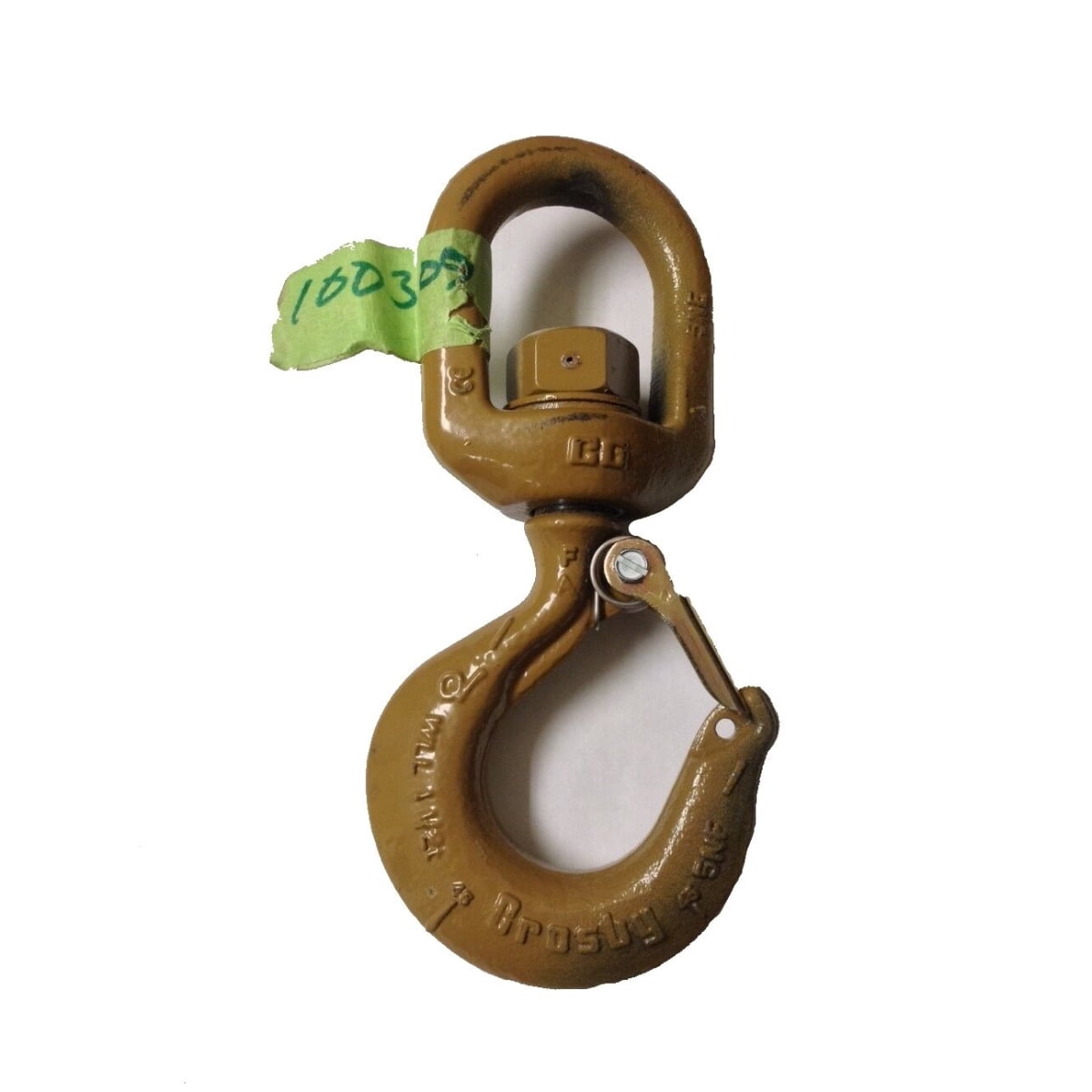 Auto Crane 100309000, Swivel Hook Assembly with Latch - Walmart.com