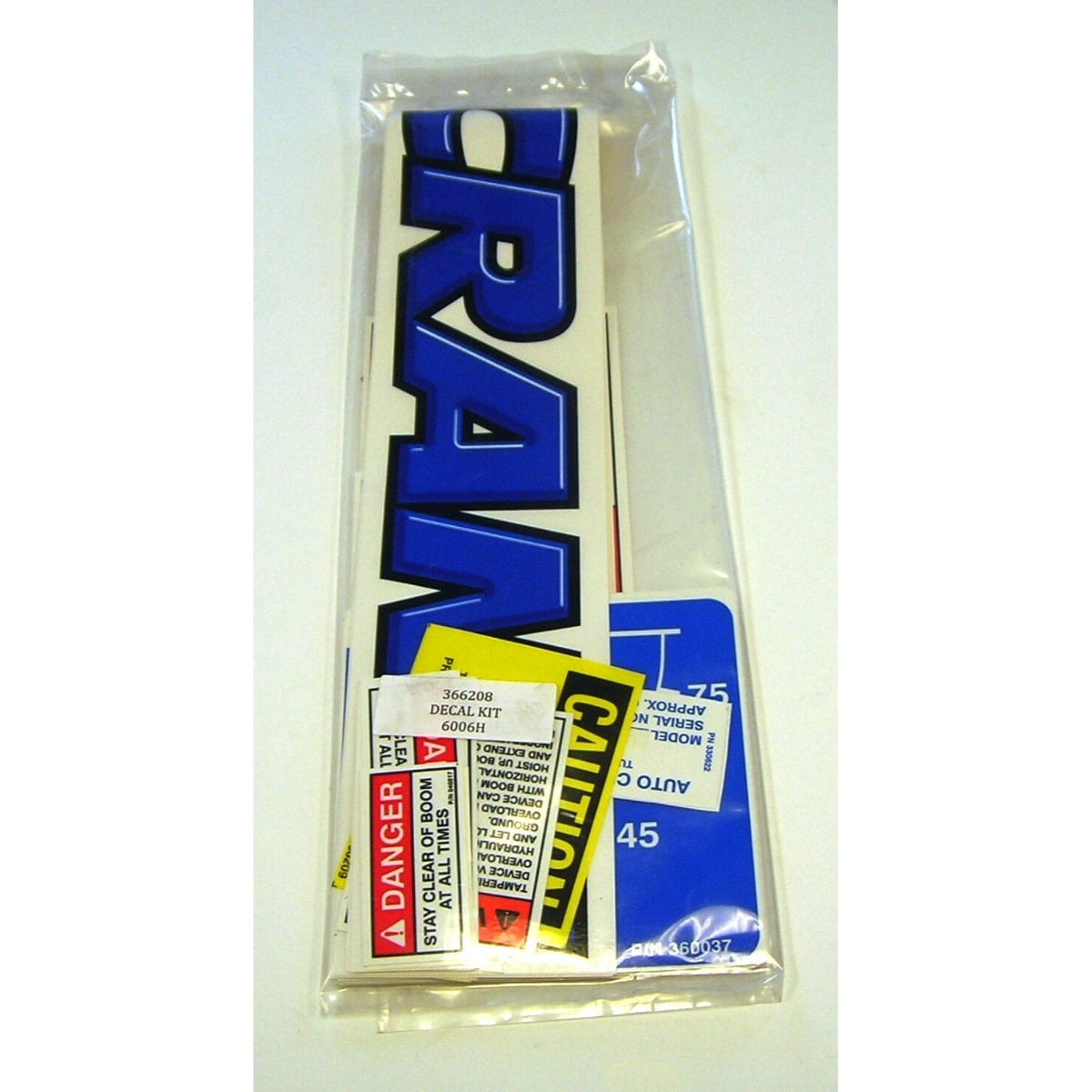 Auto Crane 366208000, Decal Layout Kit For 6006H Series Crane - Walmart.com
