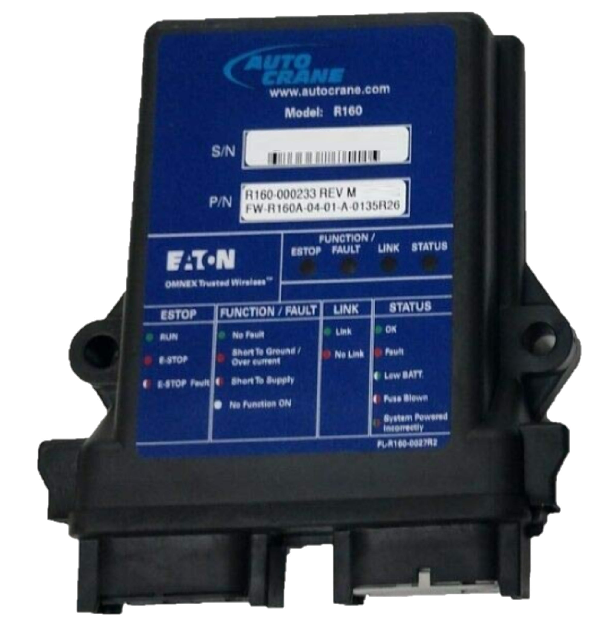 Auto Crane 460158000, 24-BIT OMNEX RECEIVER, 4 TOGGLE NON-PROPORTIONAL ...