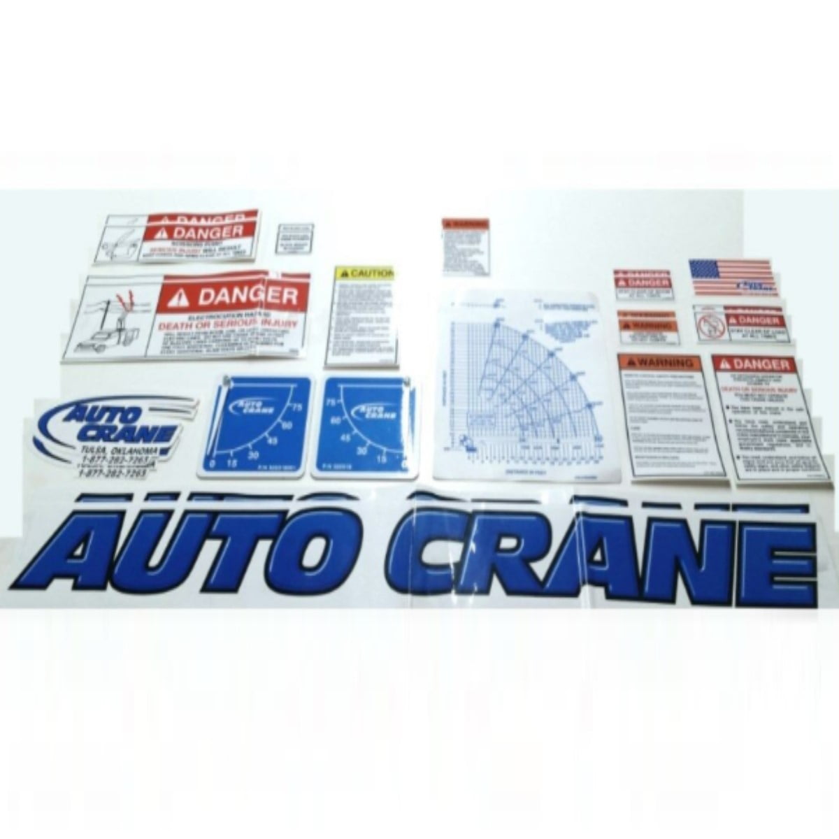 Auto Crane 480021000, Decal Set for 8005H Series Cranes - Walmart.com