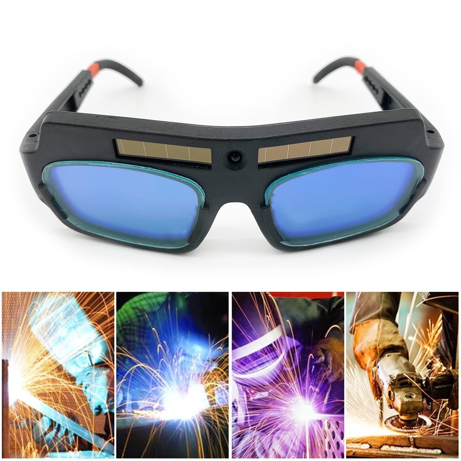 Auto Darkening Welding Glasses,Solar Welding Goggles Mask Helmet,Welder ...