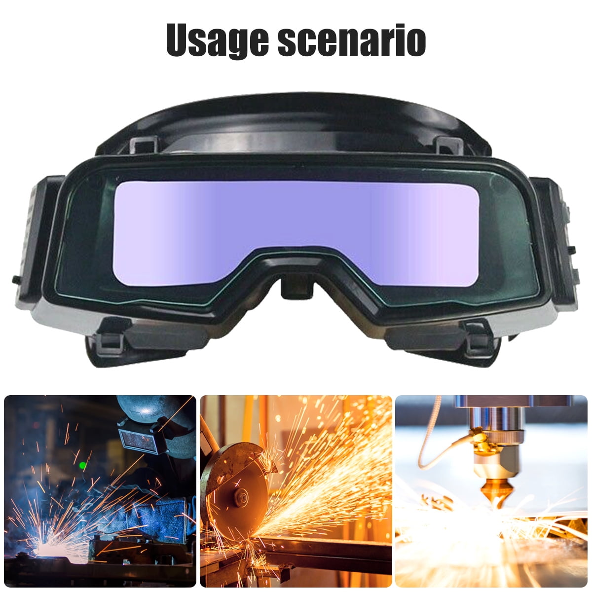 Auto Darkening Welding Glasses True Color Welder Glasses, Safety Eye ...