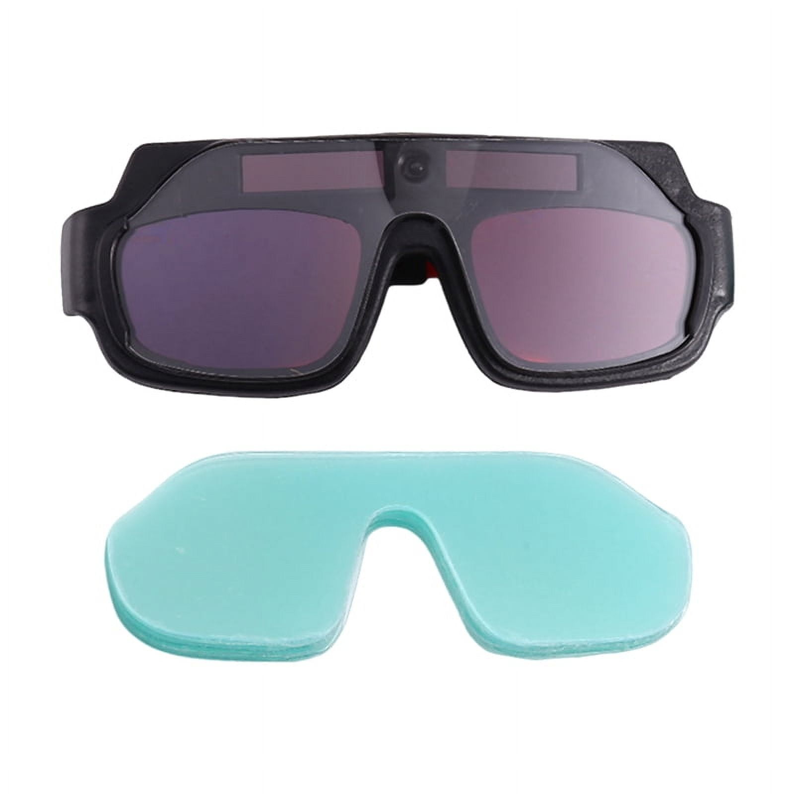 Auto Darkening Welding Goggles Anti-Scratch Large View Welder Glasses ...