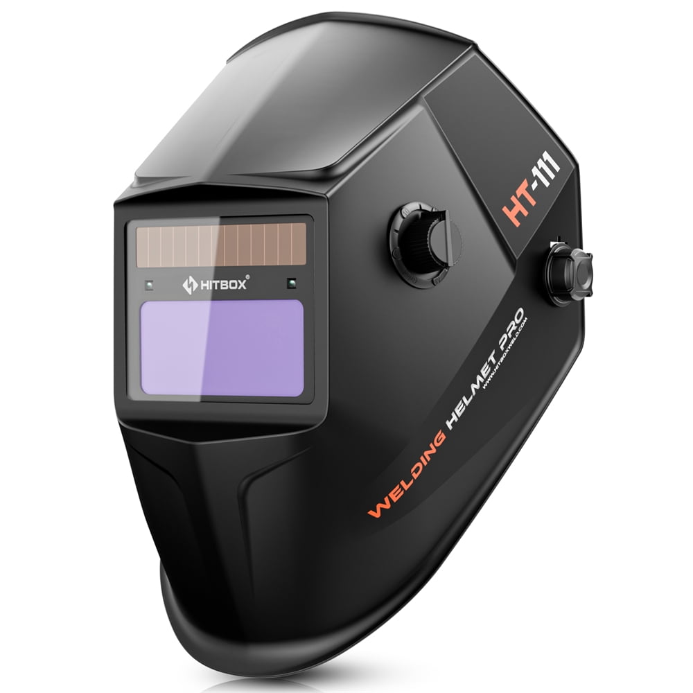 Auto-Darkening Welding Helmet with Large 93x43mm True Color Viewing ...