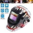 Auto Darkening Welding Helmet with Solar Power, Adjustable Shade 4/9-13 ...