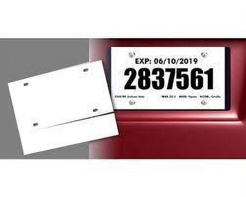 Auto Dealer Supplies Tear Resistant Temporary Tags for Car Dealers ...