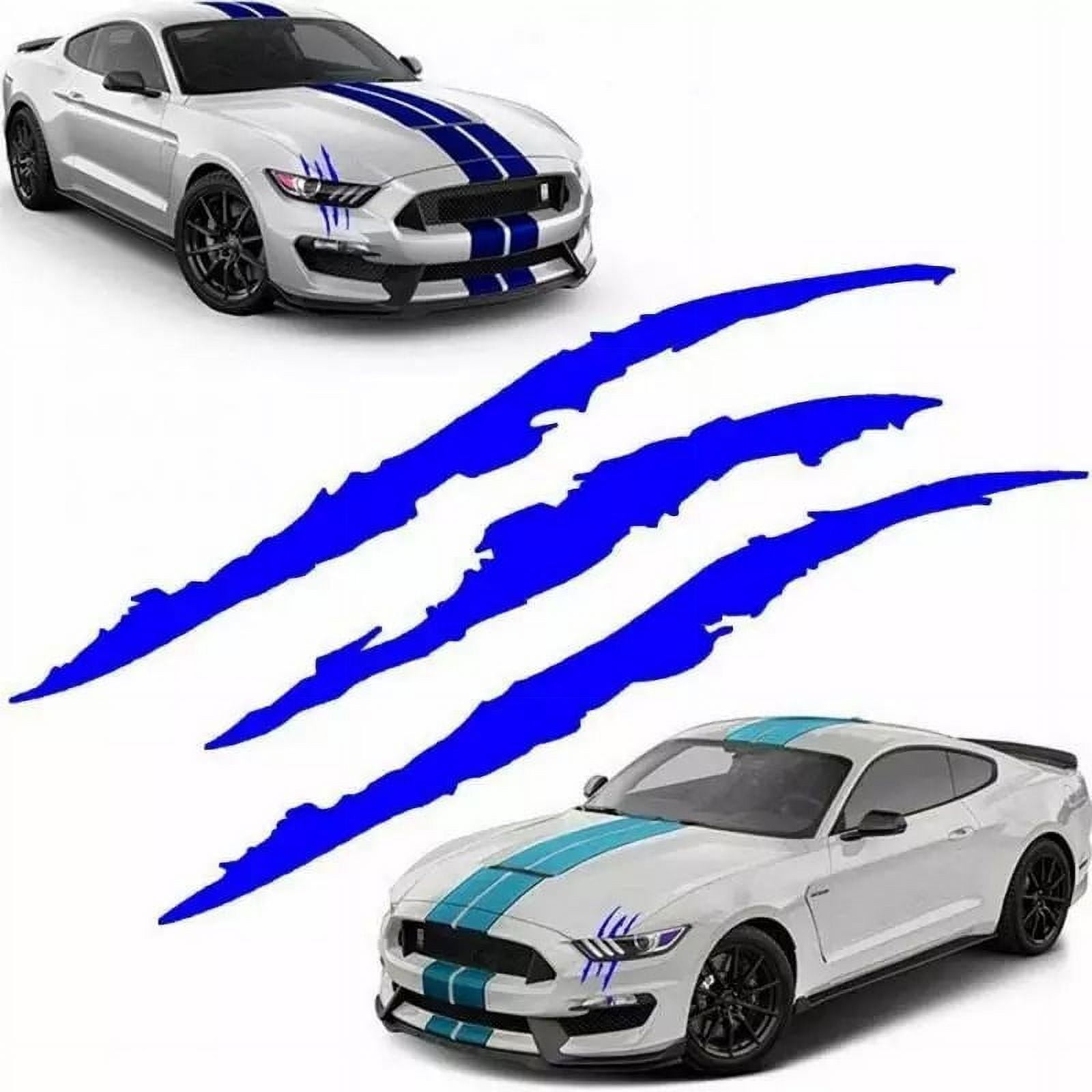 Auto Decals Stickers Reflective Monster Claw Scratch Marks Headlight ...