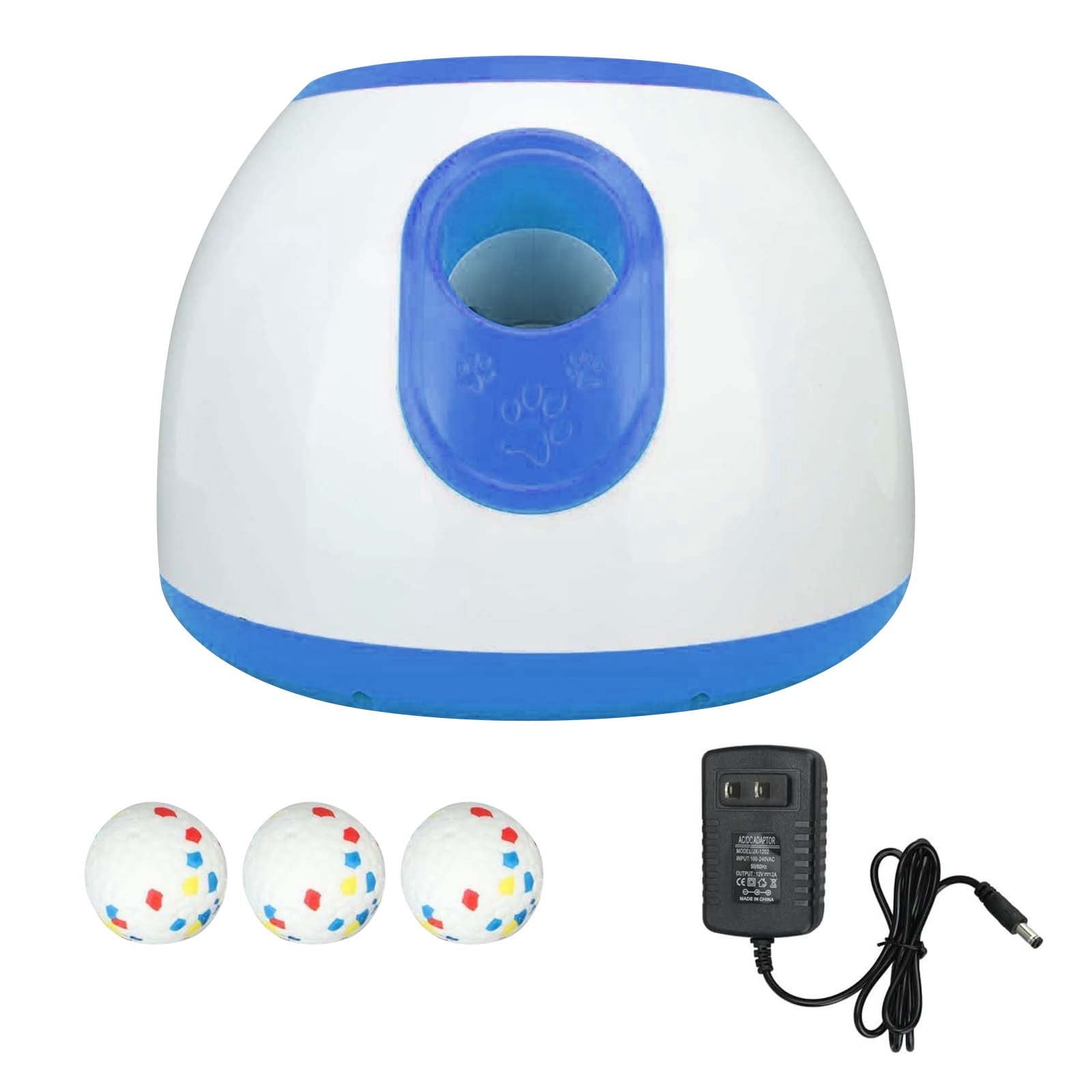 Auto Dog Ball Launcher - 2025 Upgraded Silent Thrower with Remote, 3 ...