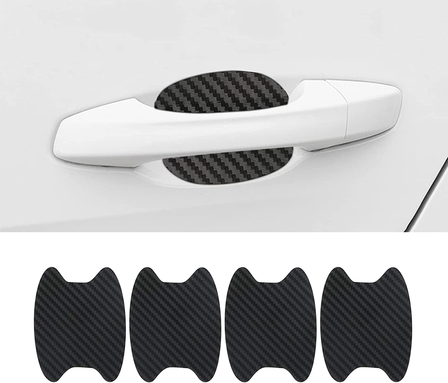 Auto Door Handle Protective Pad Car Door Handle Paint Scratch Protector ...