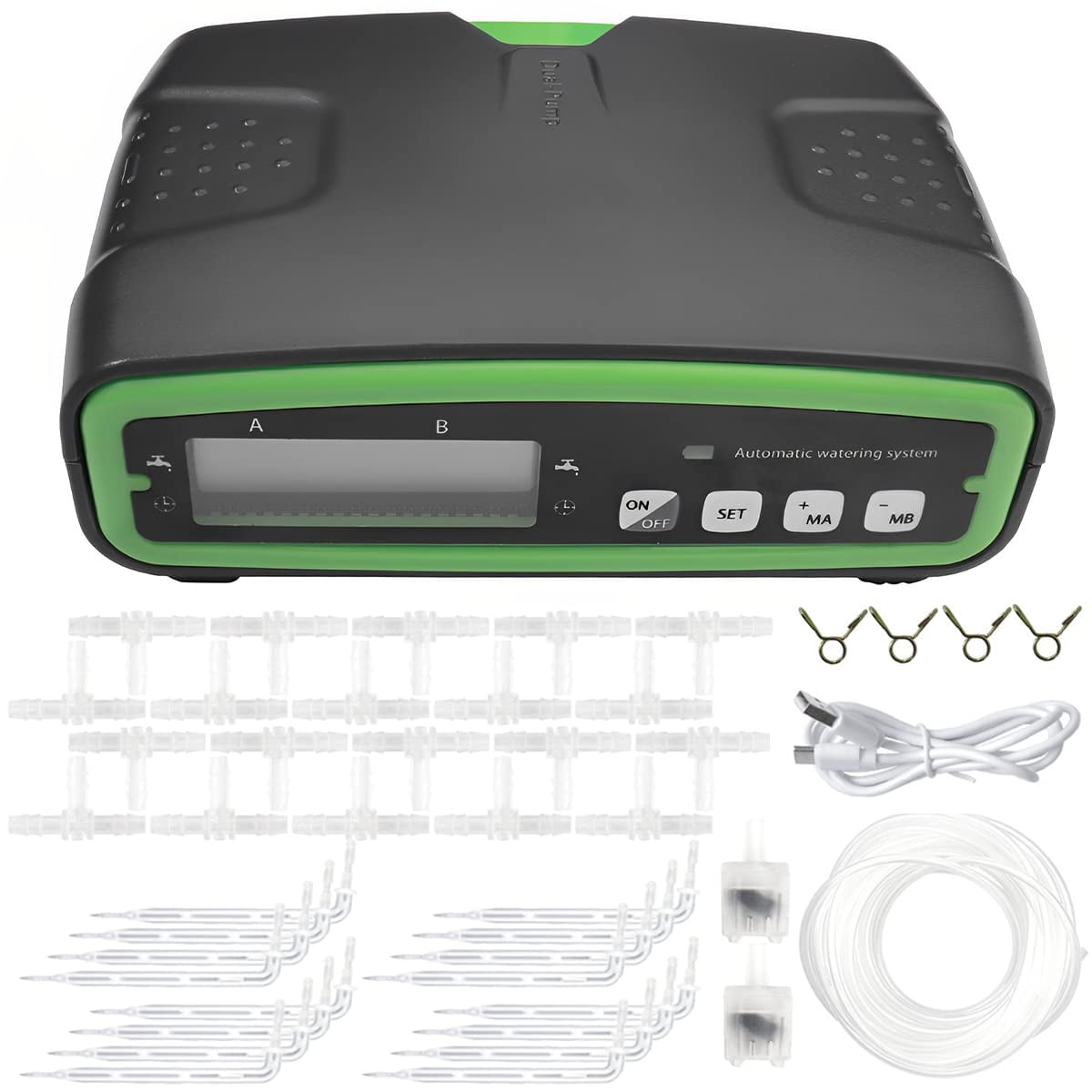 Auto Drip Irrigation Kit Double Pumps Automatic Watering System with ...