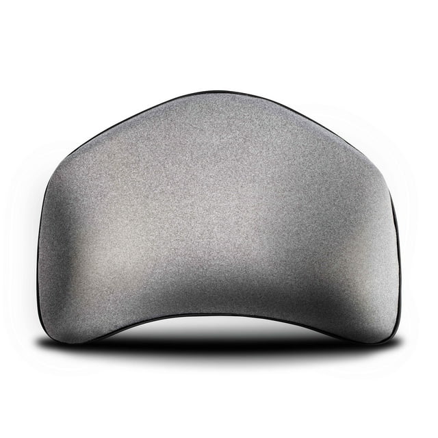 Auto Drive 1Piece Ergonomic Lumbar Support Memory Foam Polyester Gray ...