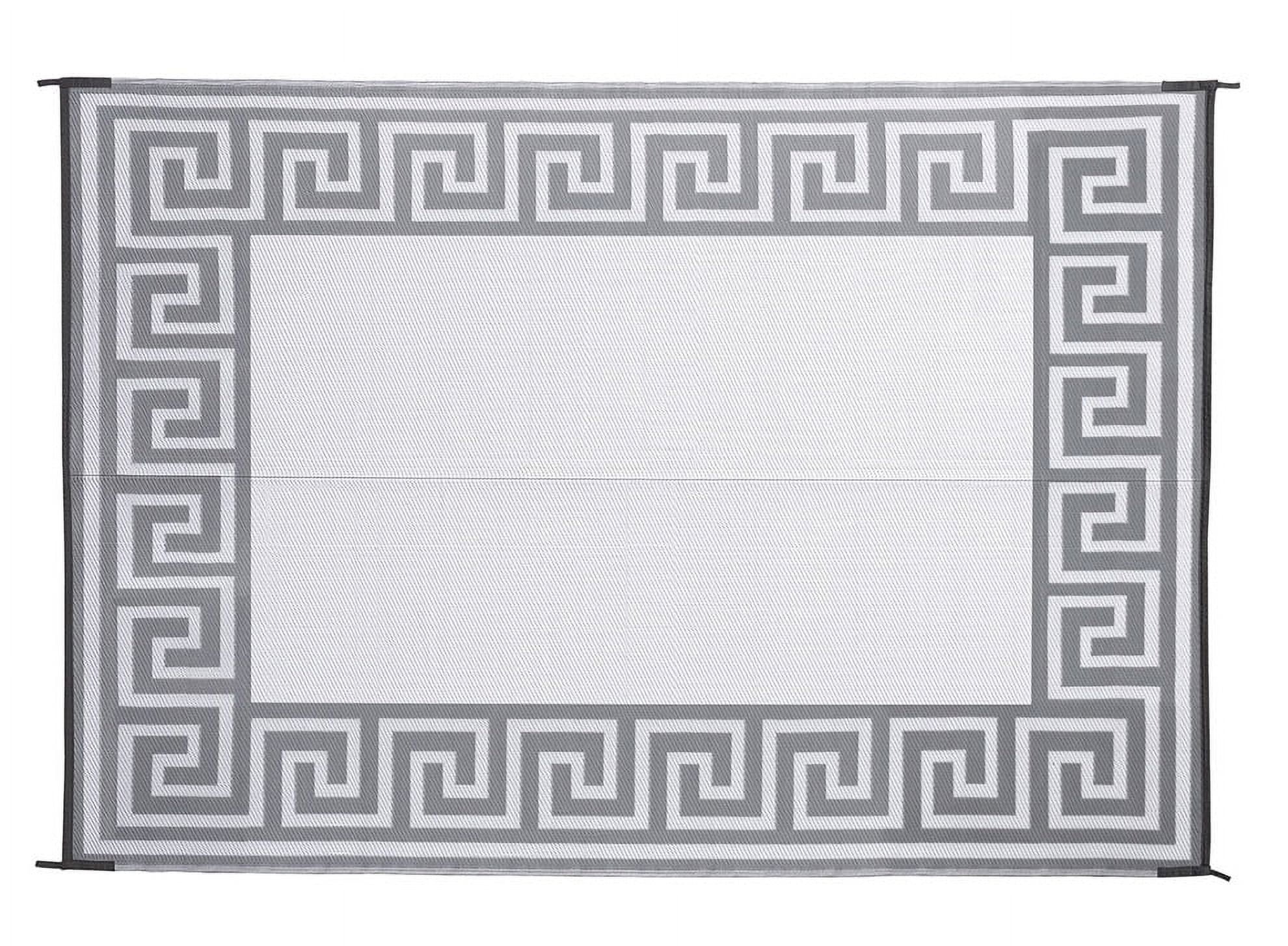 Free Shipping! Auto Drive Reversible Outdoor Patio Mat 9' x 12' Gray ...