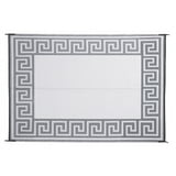Free Shipping! Auto Drive Reversible Outdoor Patio Mat 9' x 12' Gray ...