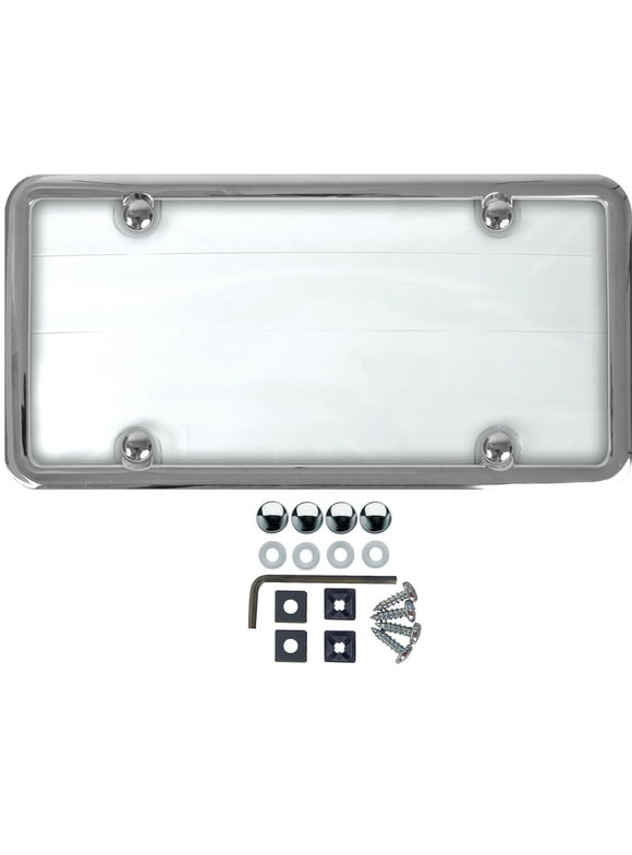 License Plate Frames, Covers & Fasteners in Car Customization - Walmart.com