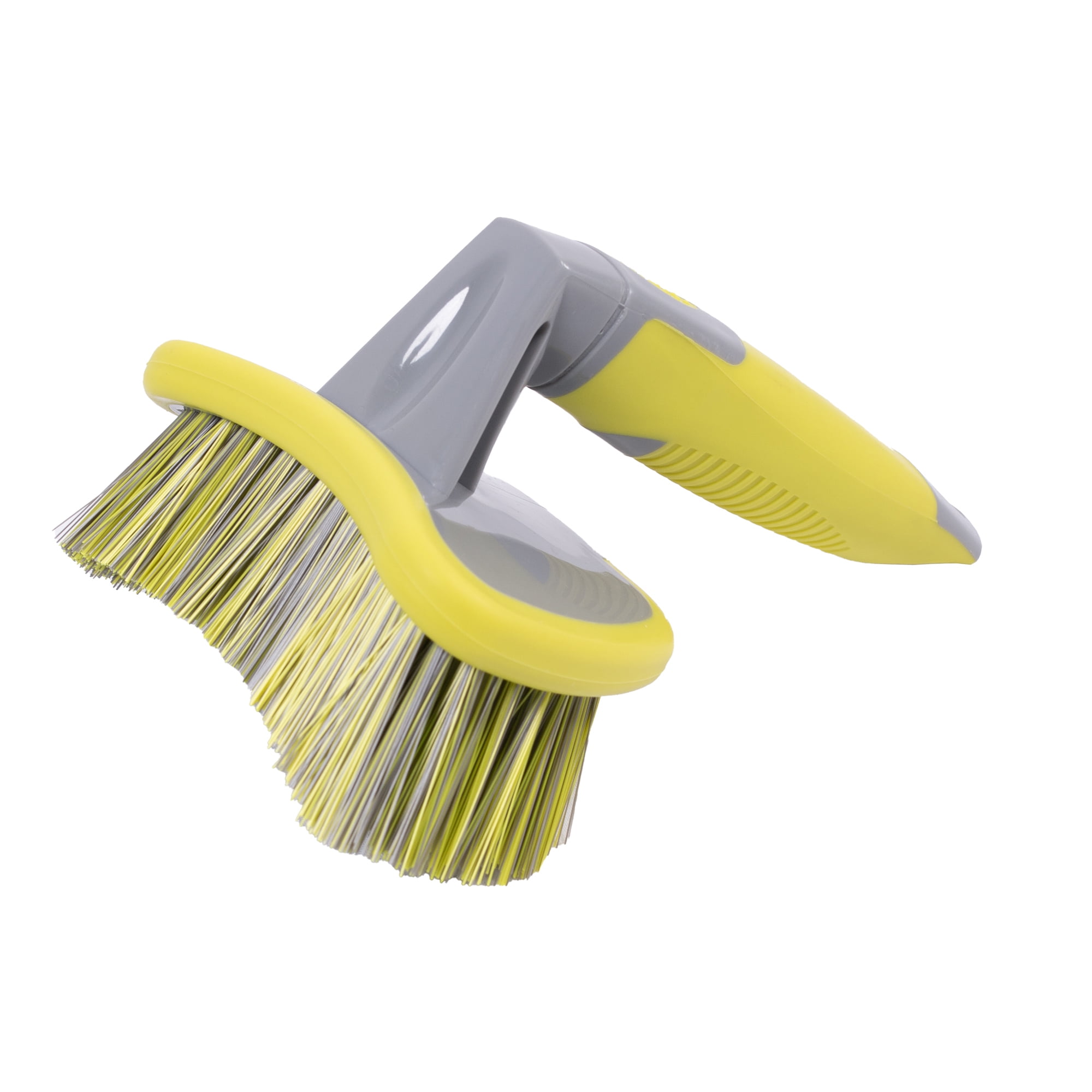 Auto Drive Handheld Curved Tire Cleaning Brush, Durable Bristles ...