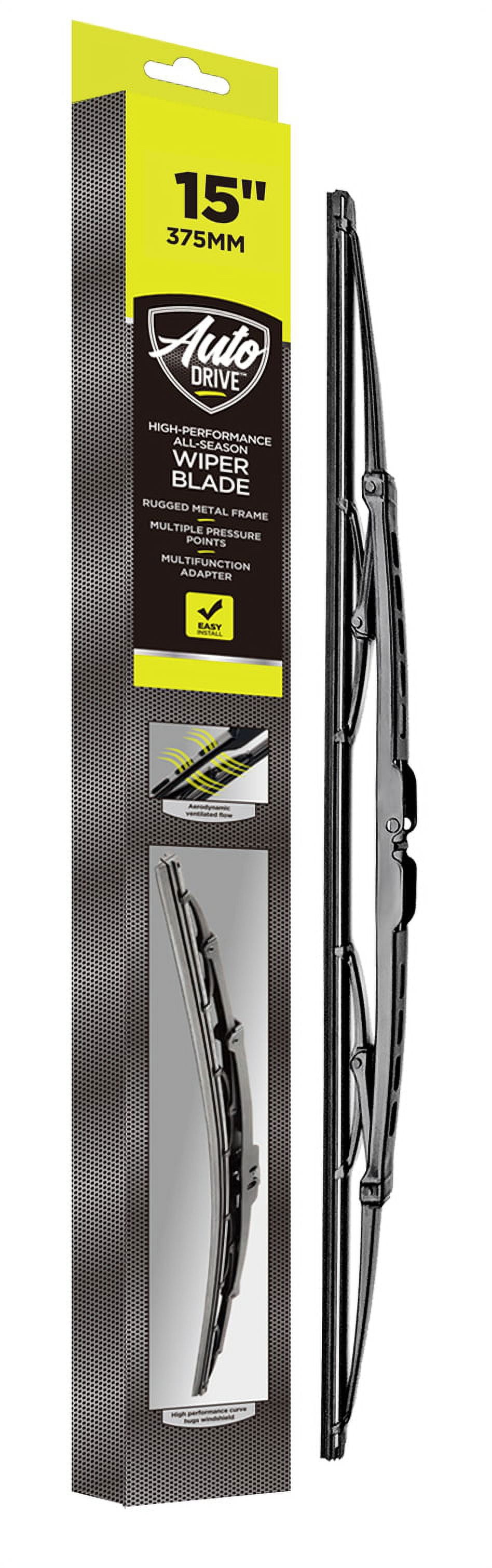 Auto Drive 15 High-Performance Wiper Blade - Universal Fit - Walmart.com