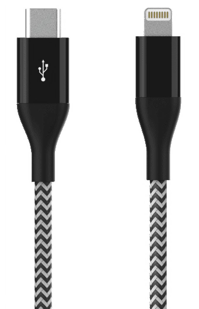 Auto Drive Lightning to USB-C, 6ft, Charging & Data Sync Cable, MFI ...