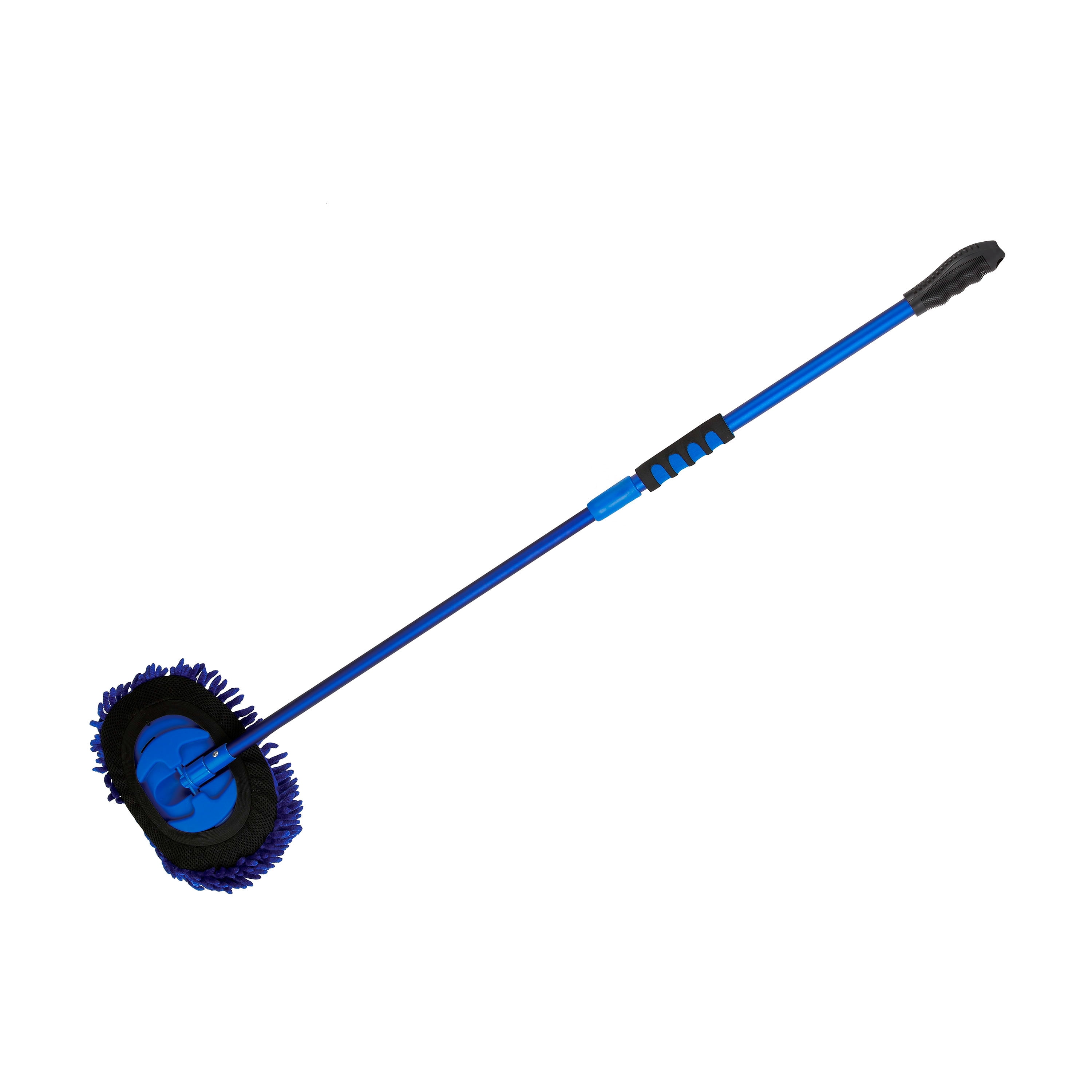 Auto Drive Microfiber Mop, Blue Aluminum Telescoping Handle - Walmart.com