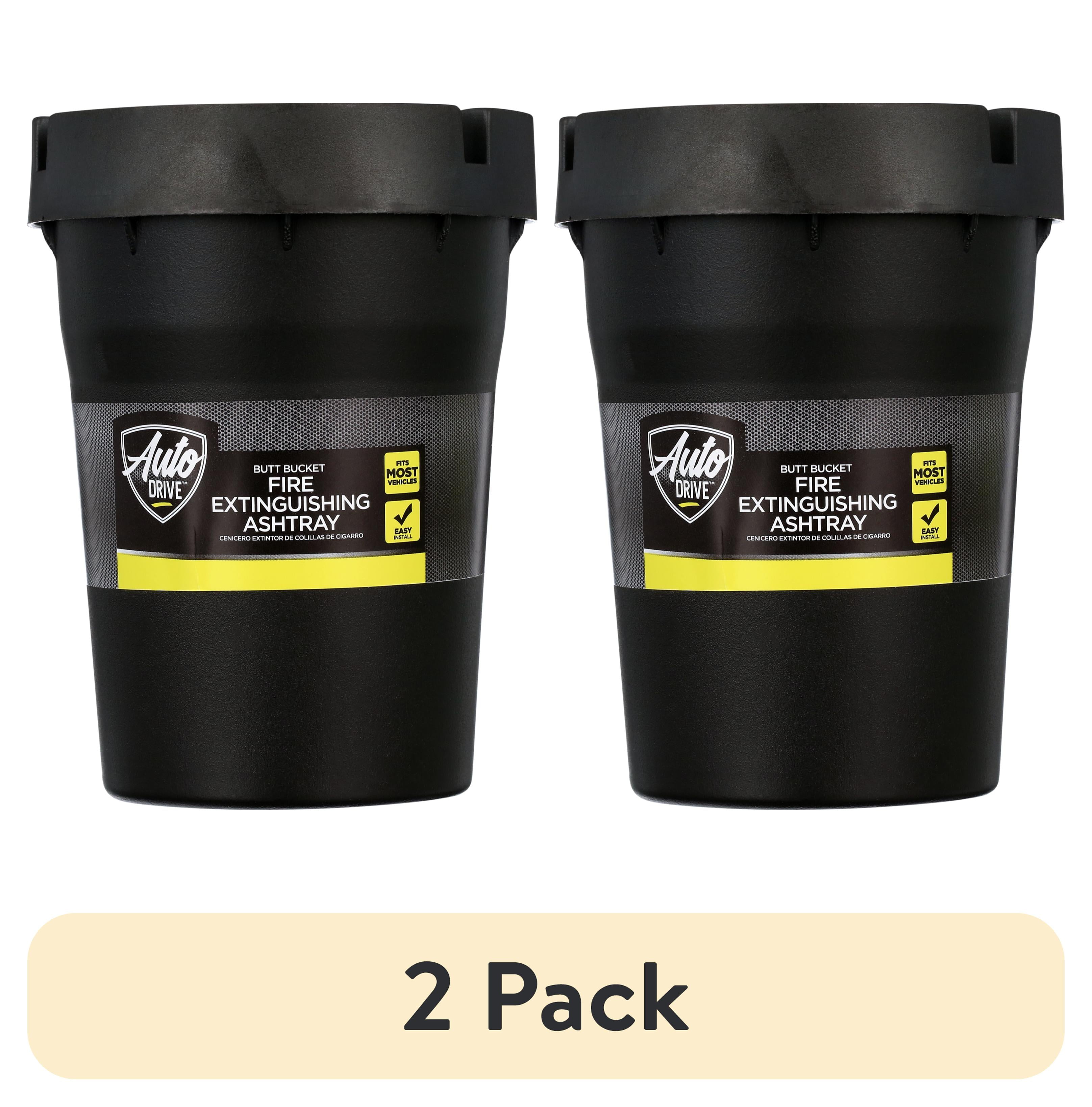 (2 pack) Auto-Drive, Portable Black PPS Plastic Flame Retardant ...