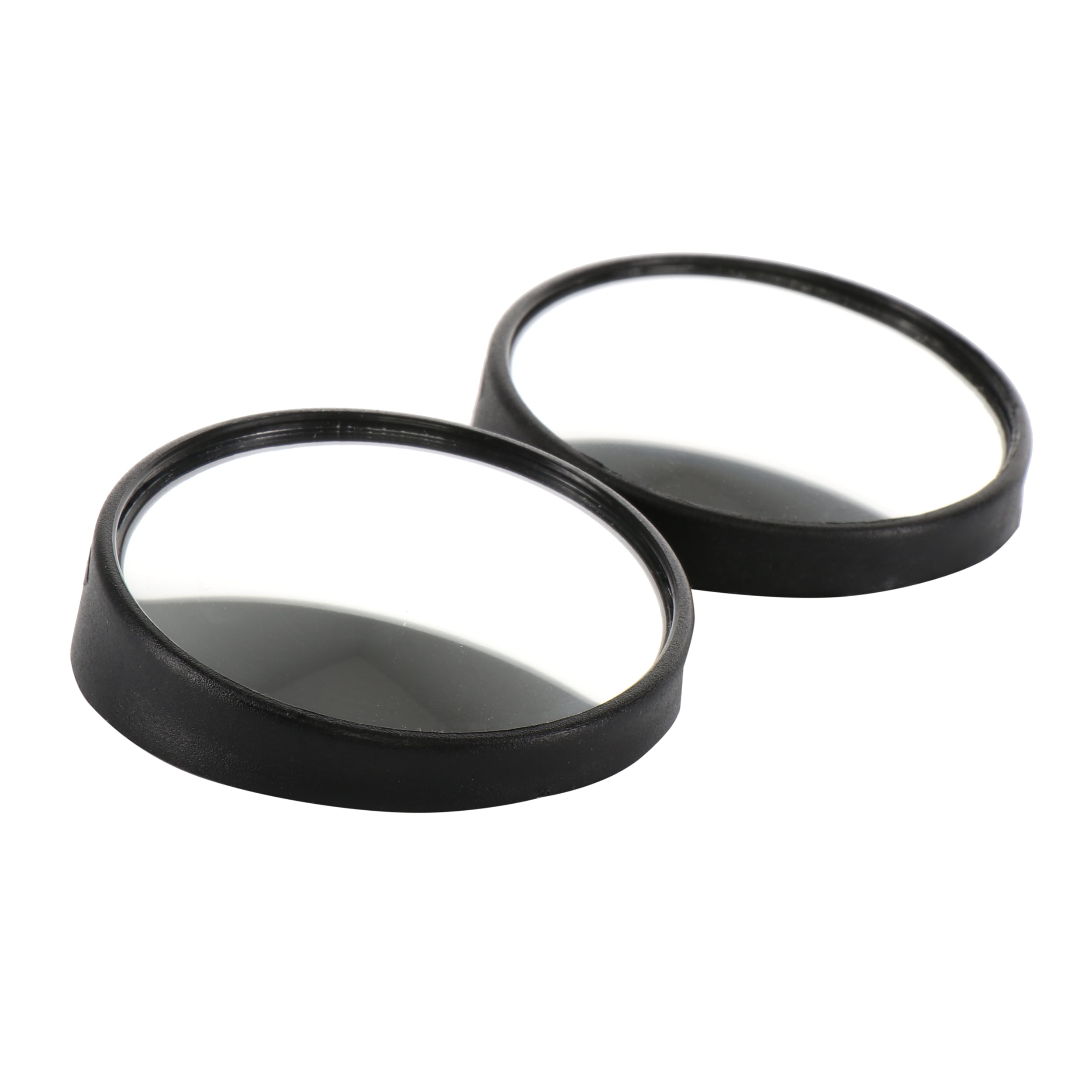 Auto Drive Small Blind Spot Mirrors Pack of 2 Universal Fit Black for ...