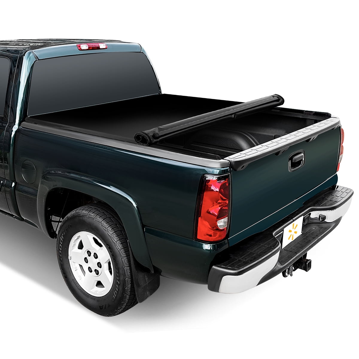 Auto Drive Soft Roll up Truck Bed Tonneau Cover Fits 04-13 Silverado ...