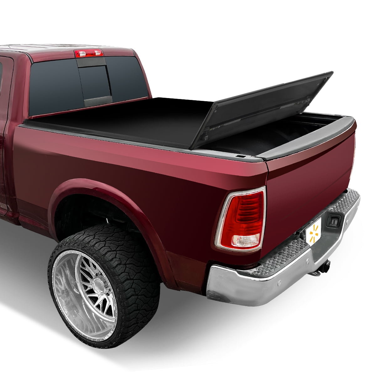 Auto Drive Soft Tri Fold Truck Bed Tonneau Cover Fits 09-18 Dodge Ram ...