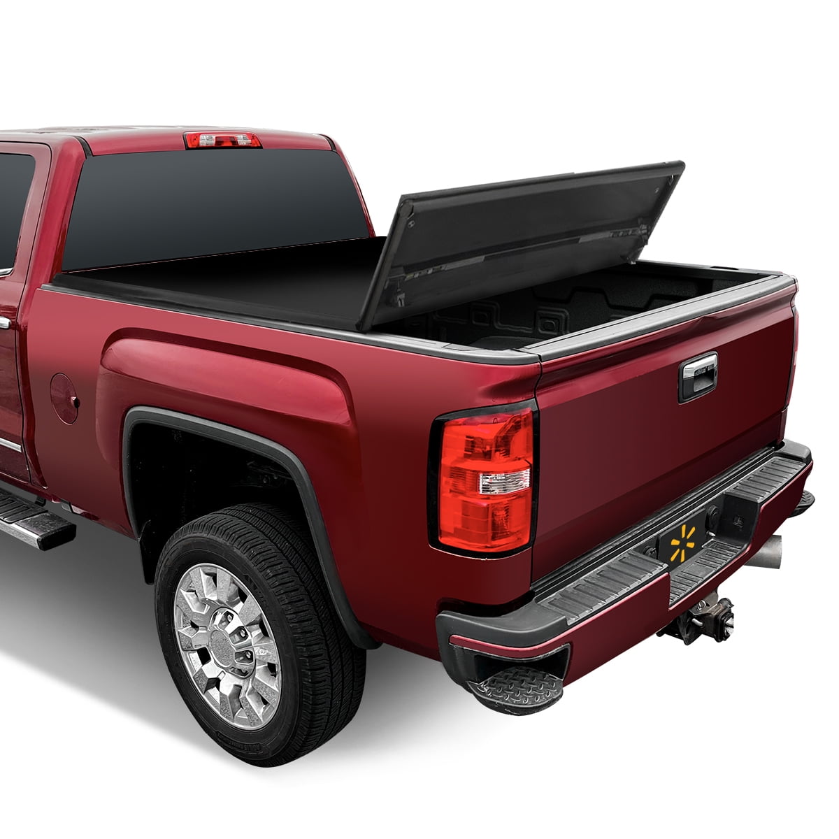 Auto Drive Soft Tri Fold Truck Bed Tonneau Cover Fits 14-18 Chevy ...