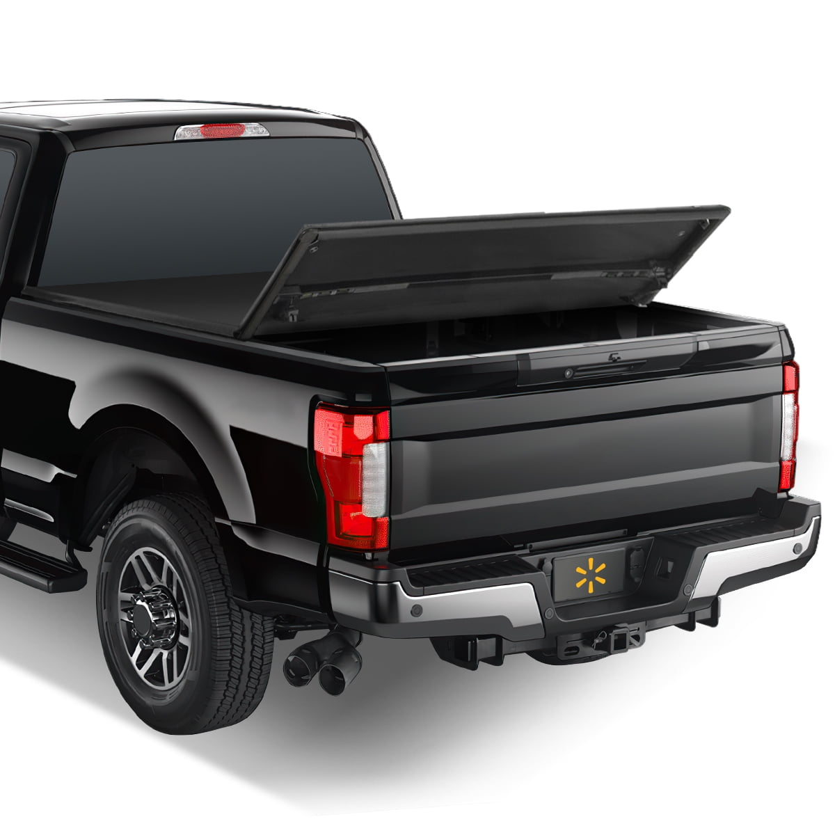 Auto Drive WMT-TRISOFT-16001 Soft Folding Truck Tonneau Cover, Fits F ...