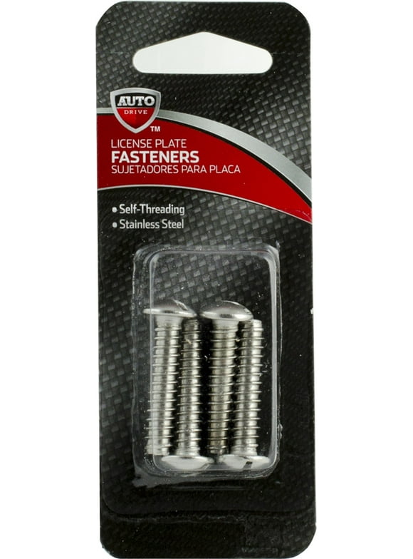 License Plate Frames, Covers & Fasteners in Car Customization - Walmart.com