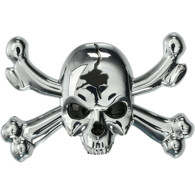 Auto Drive Skull Emblem - Personalize Your Ride with Style - Walmart.com