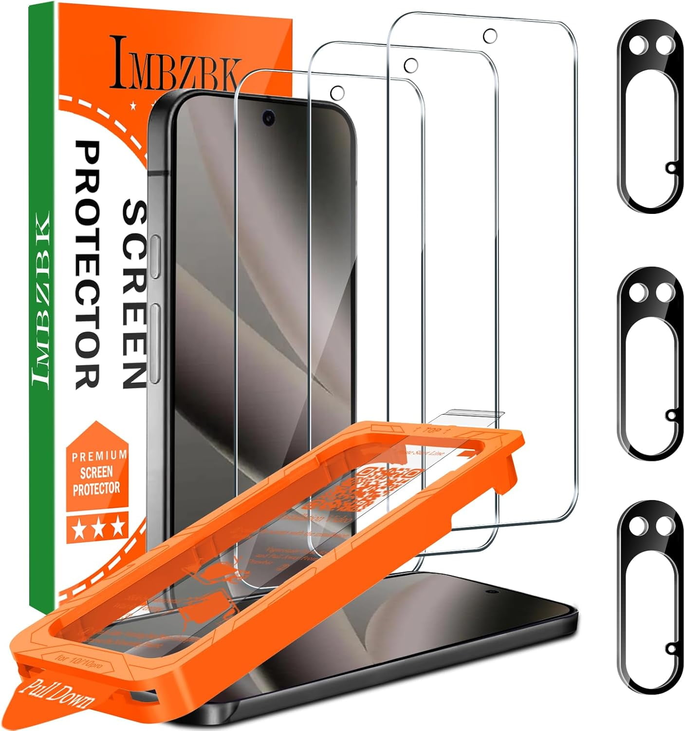 [Auto-Dust Removal] 3 Pack Screen Protector for Google Pixel 10 Pro ...