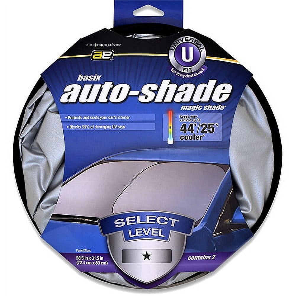Auto Expressions Basix Magic Shade Universal Fit - Walmart.com