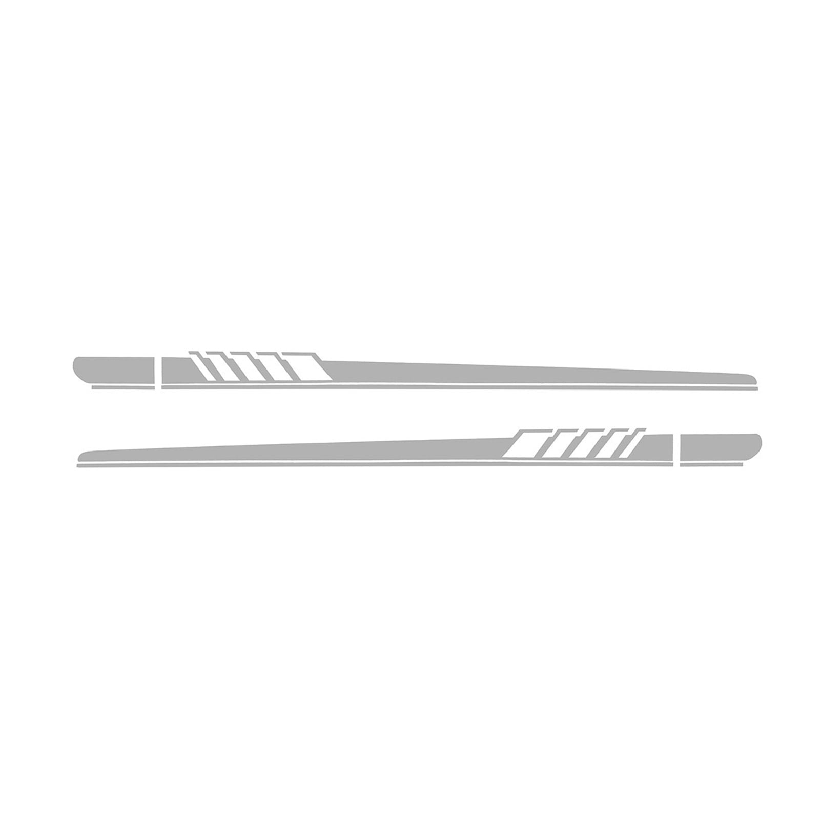 Auto Exterior Accessories Stripes Car Side Stripe Stickers Decal Side ...