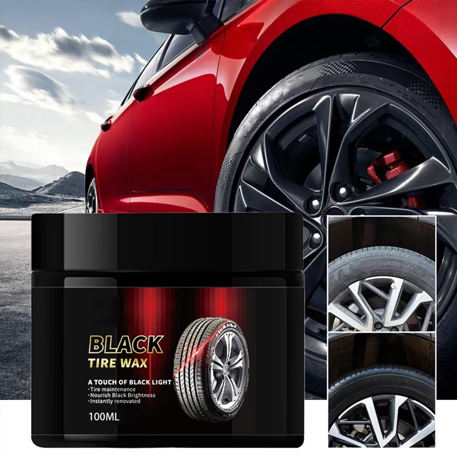 Auto Exterior Maintenance, Tire, Rubber Protectant, Car Rubber, 100Ml ...