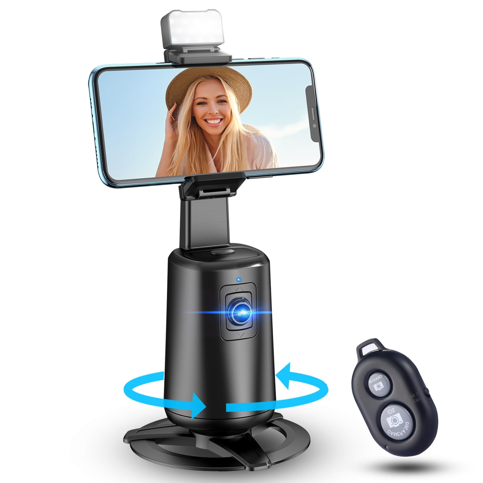 Auto Face Tracking TWE5 Tripod 360° Rotating Auto Tracking Stand, No ...