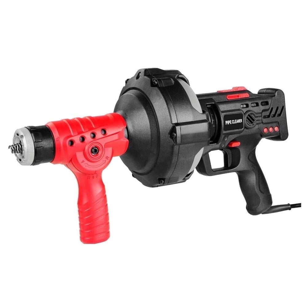 Auto-Feed Electric Drain Auger 25’ Feet/7m Electric Drain Cleaning ...